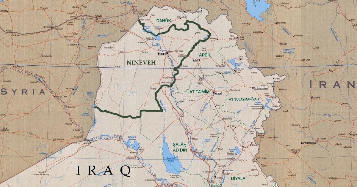 Nineveh Map Today