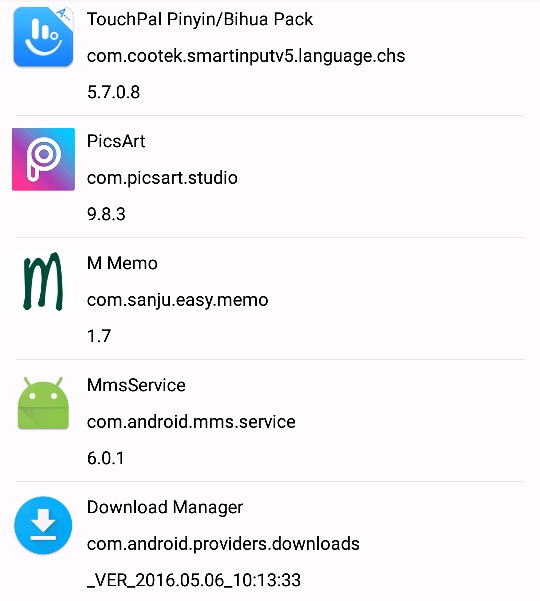 Get list of app icons and app names of all installed apps in Sketchware