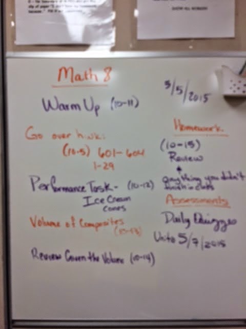 Miss Grandbois' Math Class: May 2015