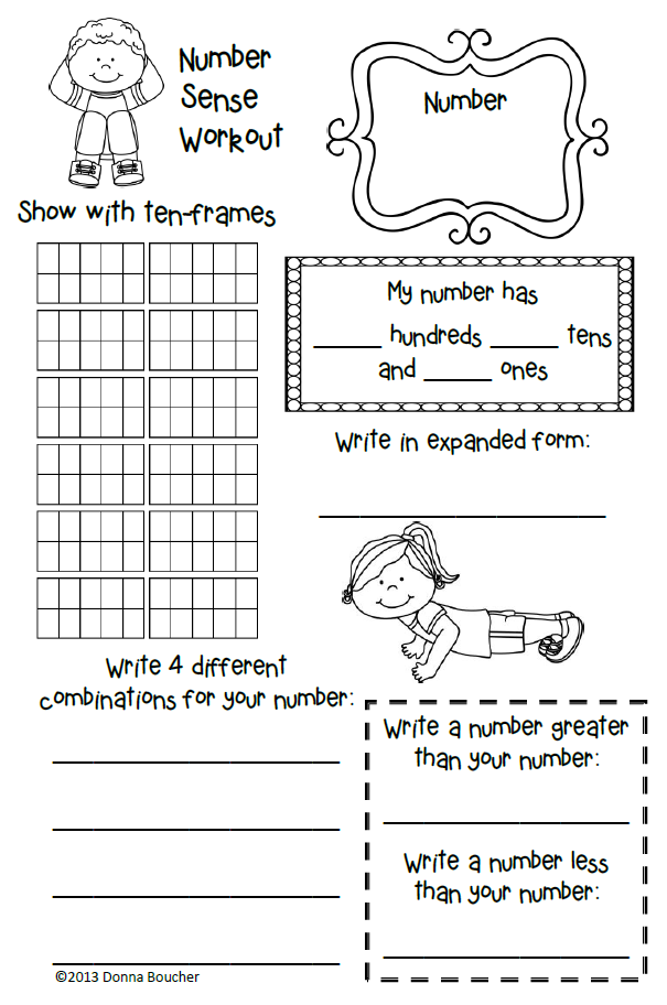 Number Sense Workout | Math Coach's Corner | Bloglovin’