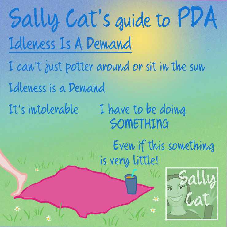 Sally Cat PDA: Memes About Demand Avoidance