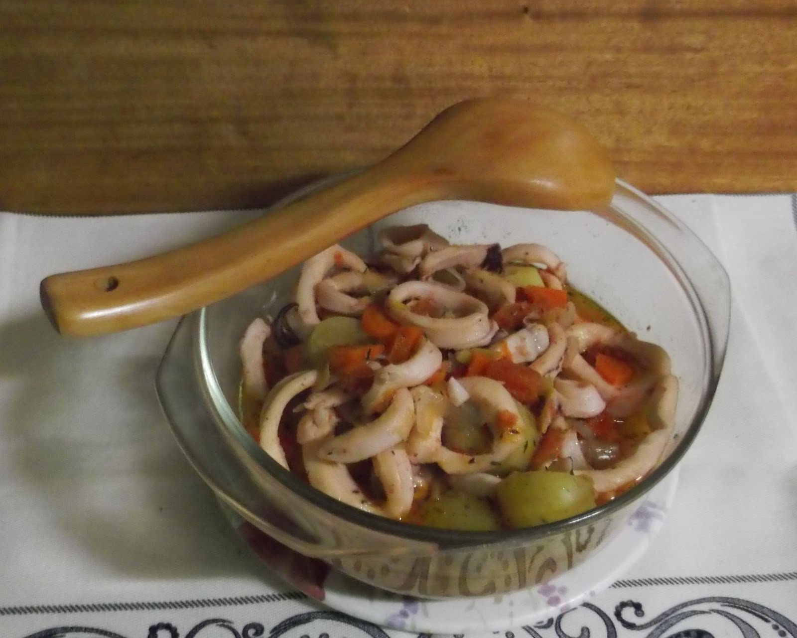 Lulas Guisadas à Espanhola