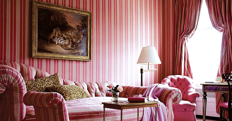 Color Outside the Lines: One Fabric Room