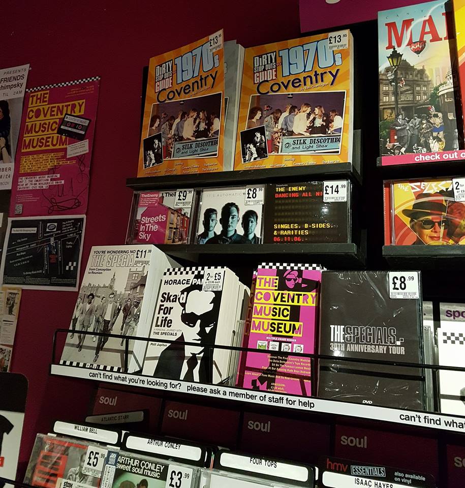 Coventry Discos, Venues, Music Shops, Agencies