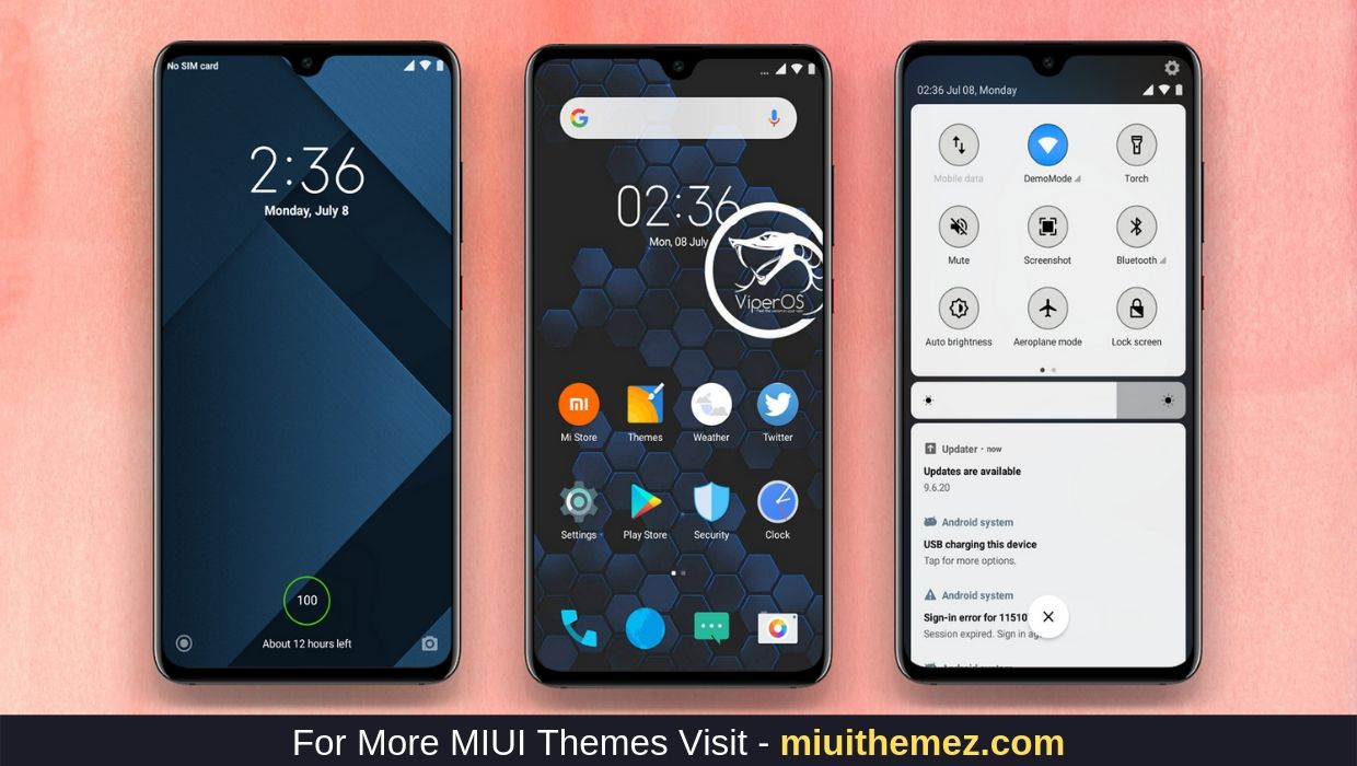 ViperOs MIUI 10 Theme Download | Xiaomi Mi Themes
