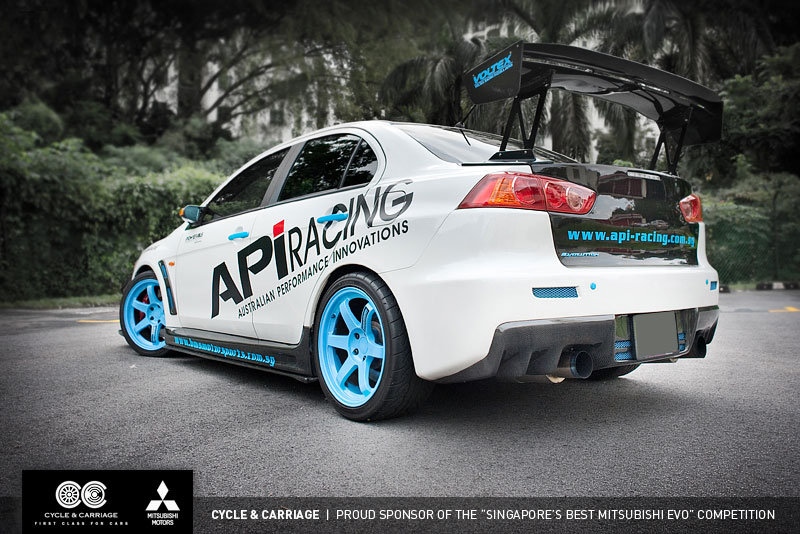 Mitsubishi Lancer Evo X to be the Hottest Evo at Singapore? | Sport Cars