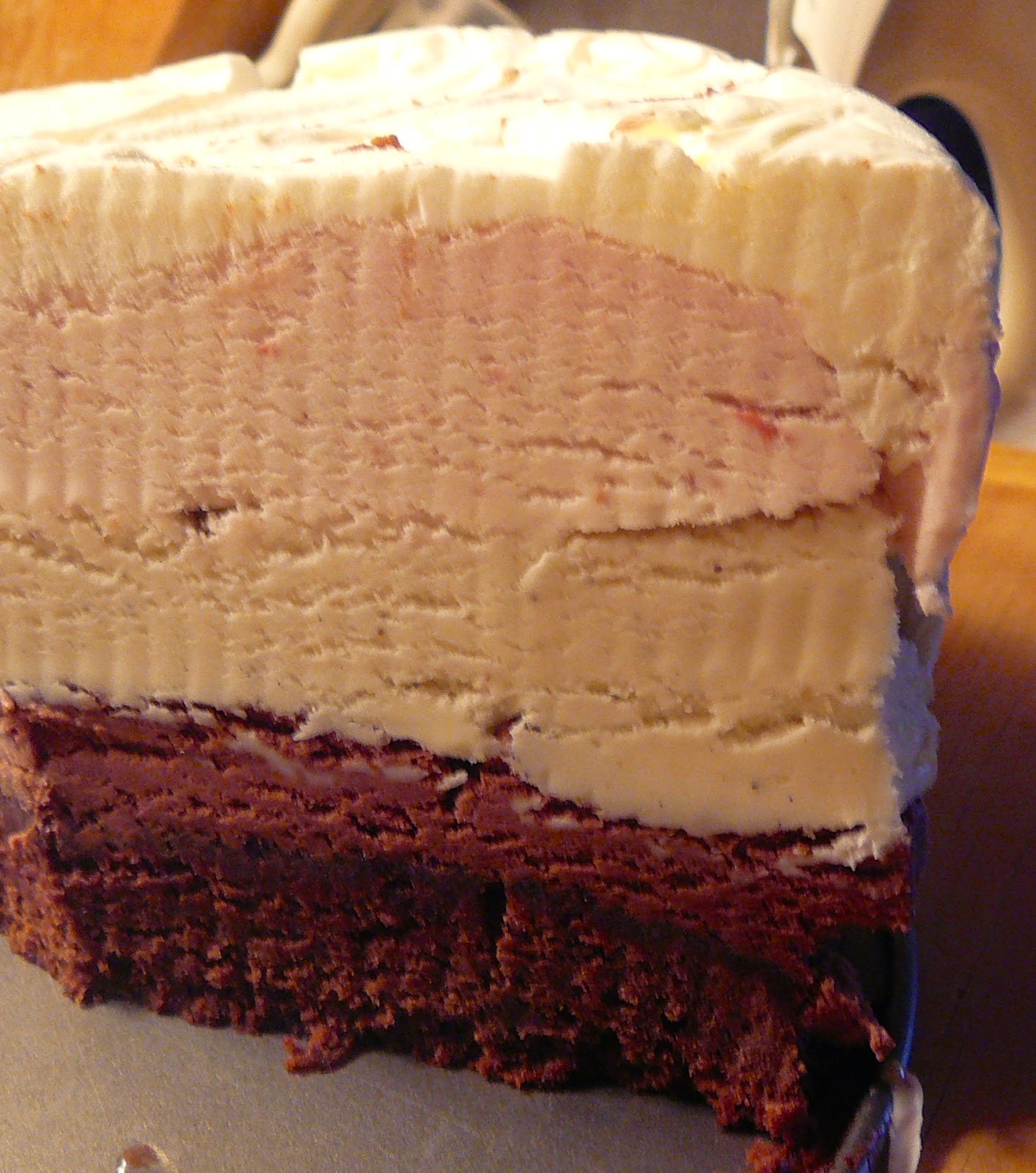 The Hidden Pantry: Easy Make Ahead 5 Layer Ice Cream Cake Makes for ...