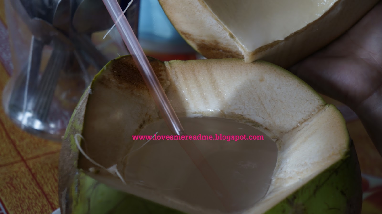 ♥My Story@LovesMeReadme♥: Seashell dish baked , young coconut water ...
