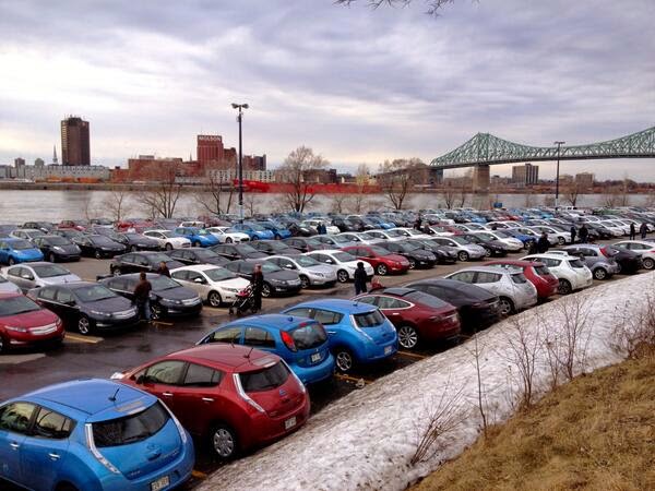 New Record: 431 EVs in world's quietest parade | Electric Vehicle News