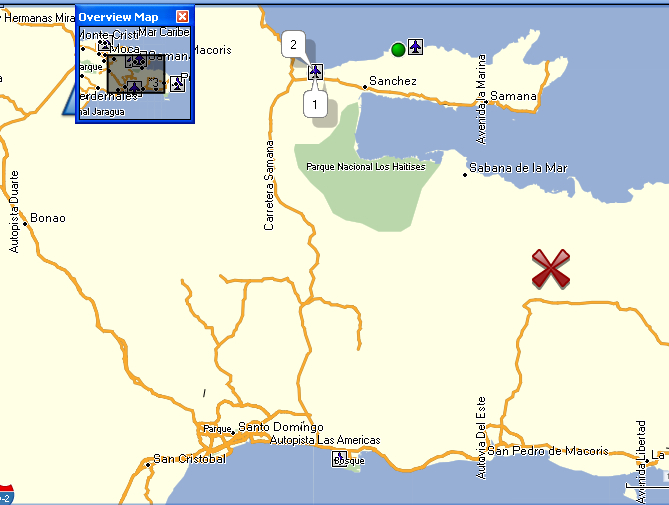 GPSTravelMaps.com: Carretera Samana Toll Road Dominican Republic Map
