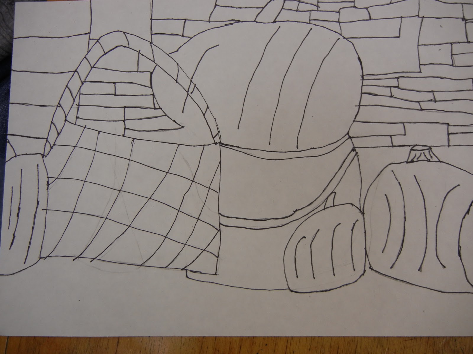 The Modern Art Smock: 3rd/4th grade Fall Still Life