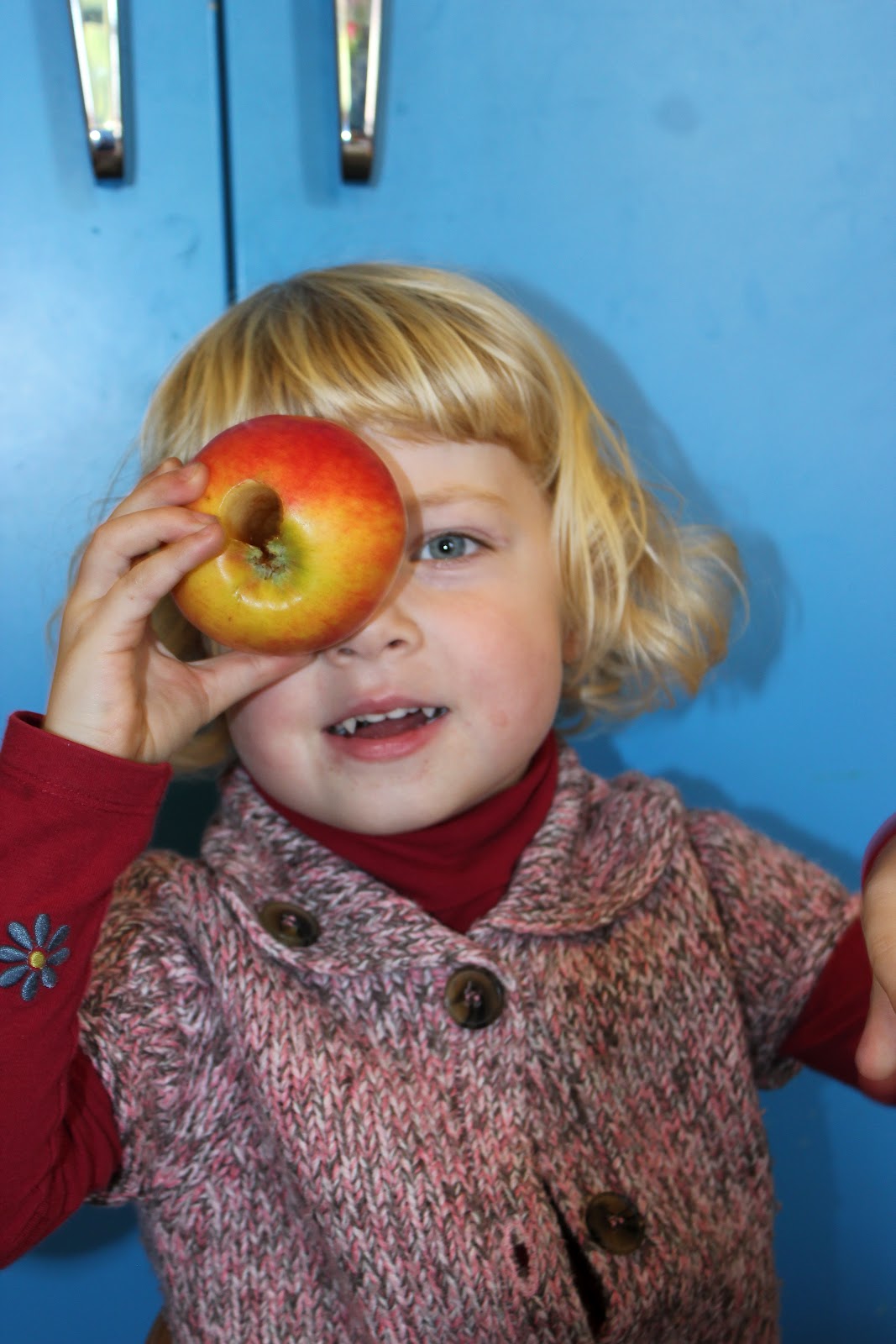 welkom in de Julesklas: THEMA FRUIT: APPELTJE ROND