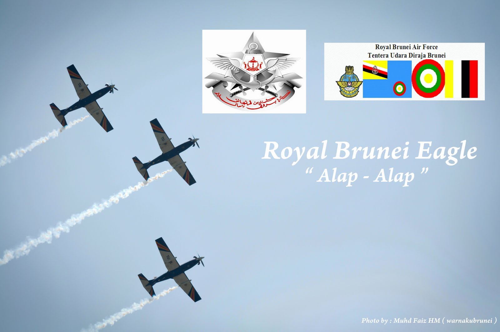 WELCOME TO WARNAKUBRUNEI PHOTOGRAPHY: Royal Brunei Eagle " Alap-Alap"