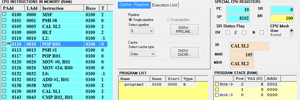 KISAH PERJALANAN: Instruksi Pada CPU Simulator