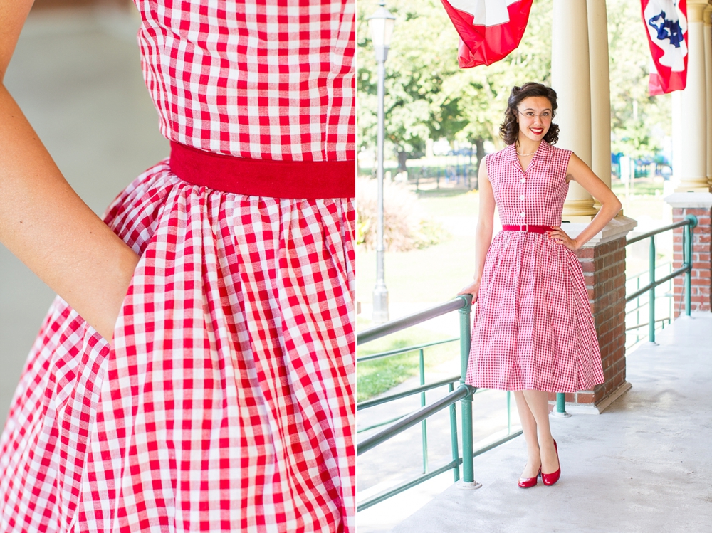 Mode de Lis: · A Gingham Dress for Kathryn