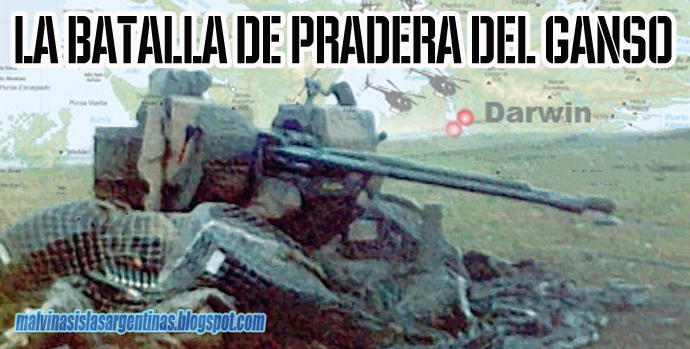 Islas Malvinas Argentinas Batalla De Pradera Del Ganso