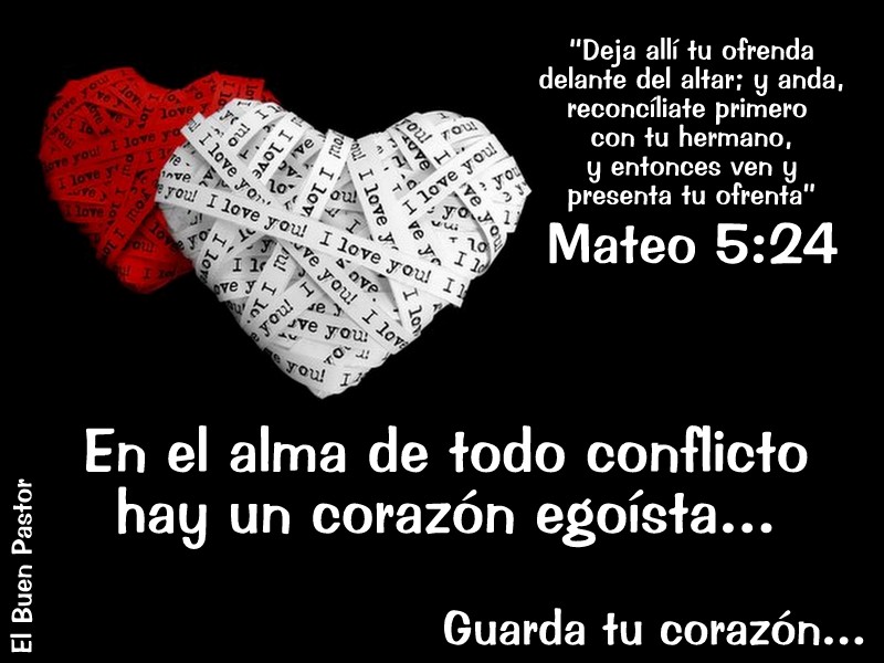 YO SOY EL BUEN PASTOR: Mateo 5:24