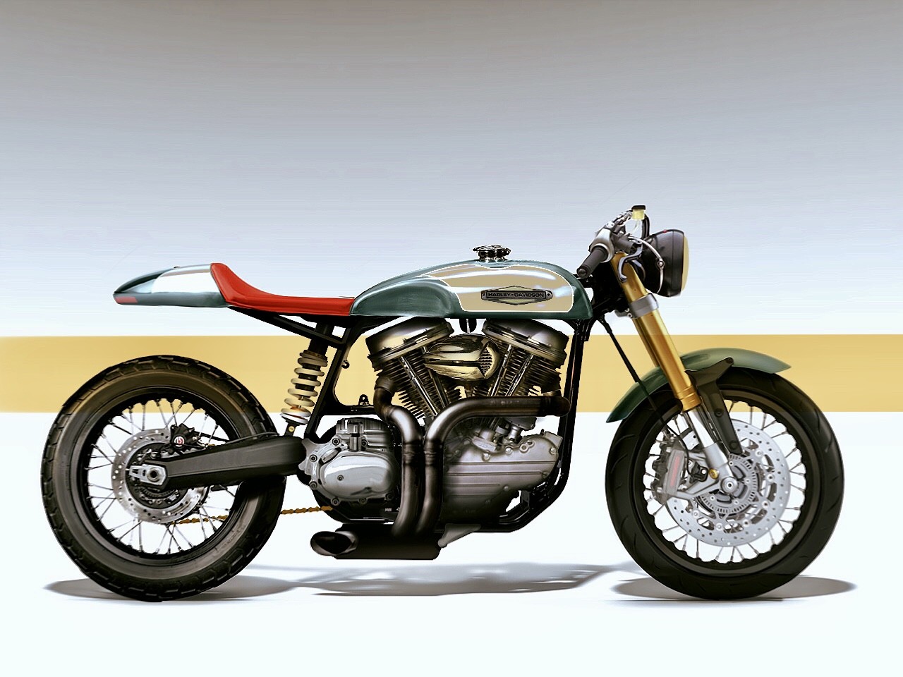 Panhead Cafe Racer - RocketGarage - Cafe Racer Magazine