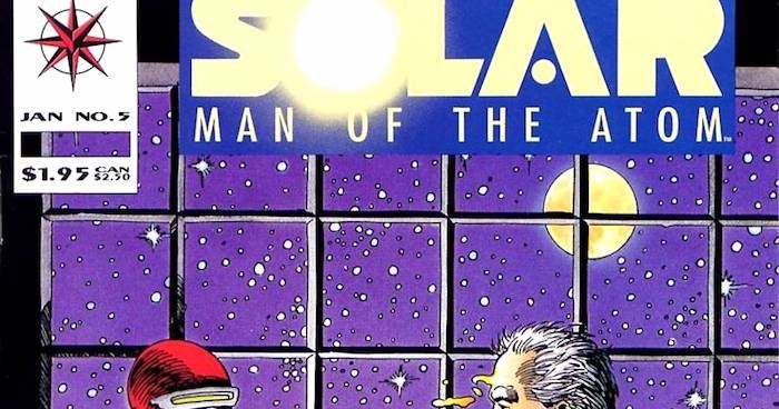 Solar Man of the Atom #5 - Barry Windsor Smith art & cover - Pencil Ink