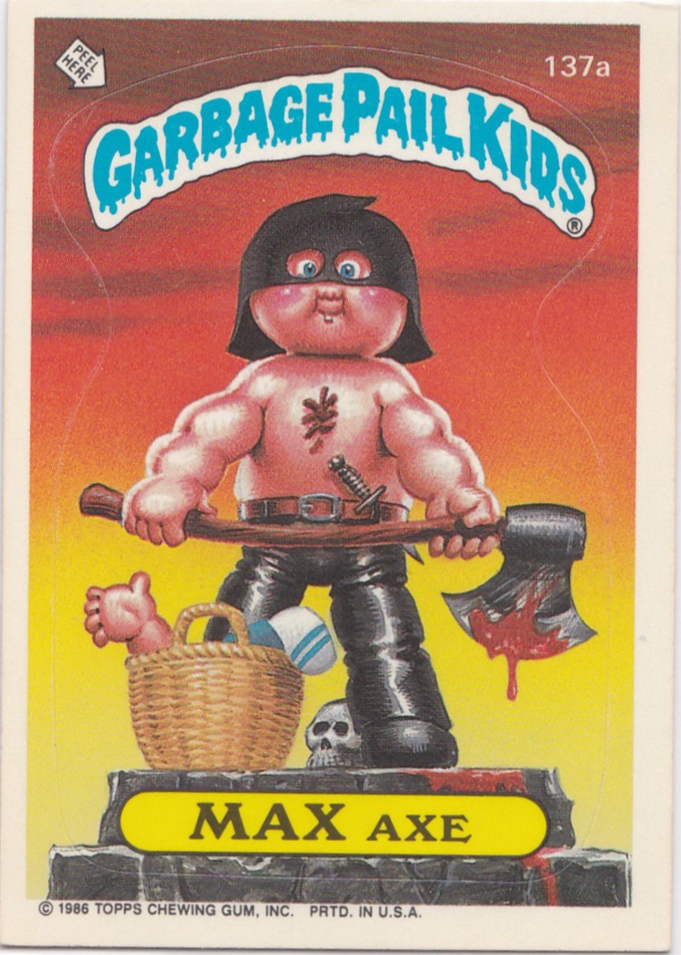 Some 25¢ Garbage Pail Kids Cards