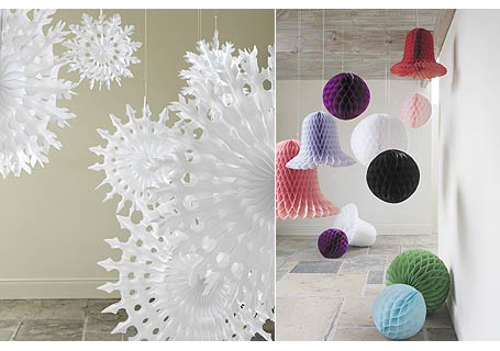 Hoje vou casar assim: Decorações em papel