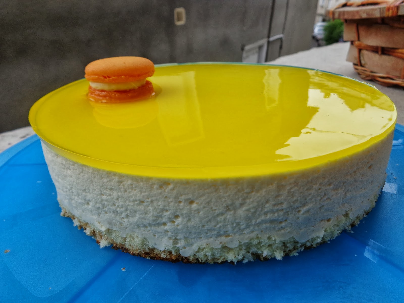 La tambouille de la Petite Mu: Le bavarois au citron facile de la Petite Mu