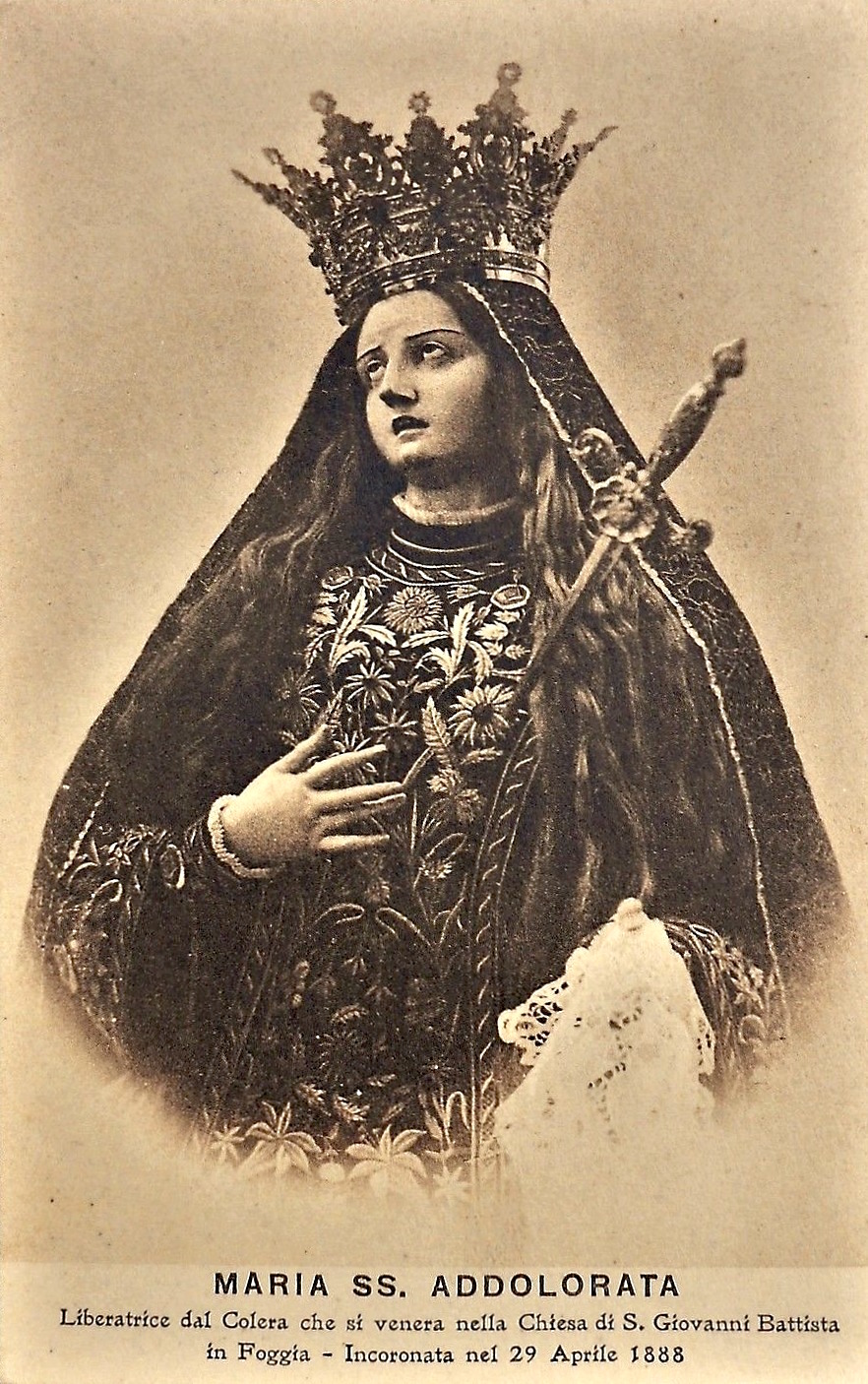 Il racconto laico del miracolo dell’Addolorata, che liberò Foggia dal ...