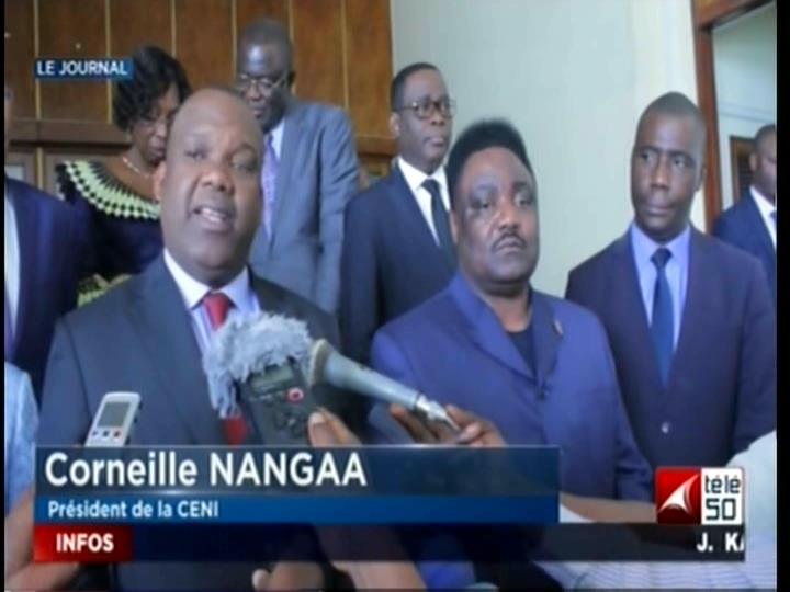 Journal télévisé de télé 50 . RDC : CNSA - CENI La rencontre Tripartite ...