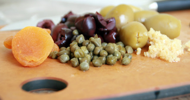 Cooking with Chopin, Living with Elmo: Tapenade-Stuffed Chicken Breasts