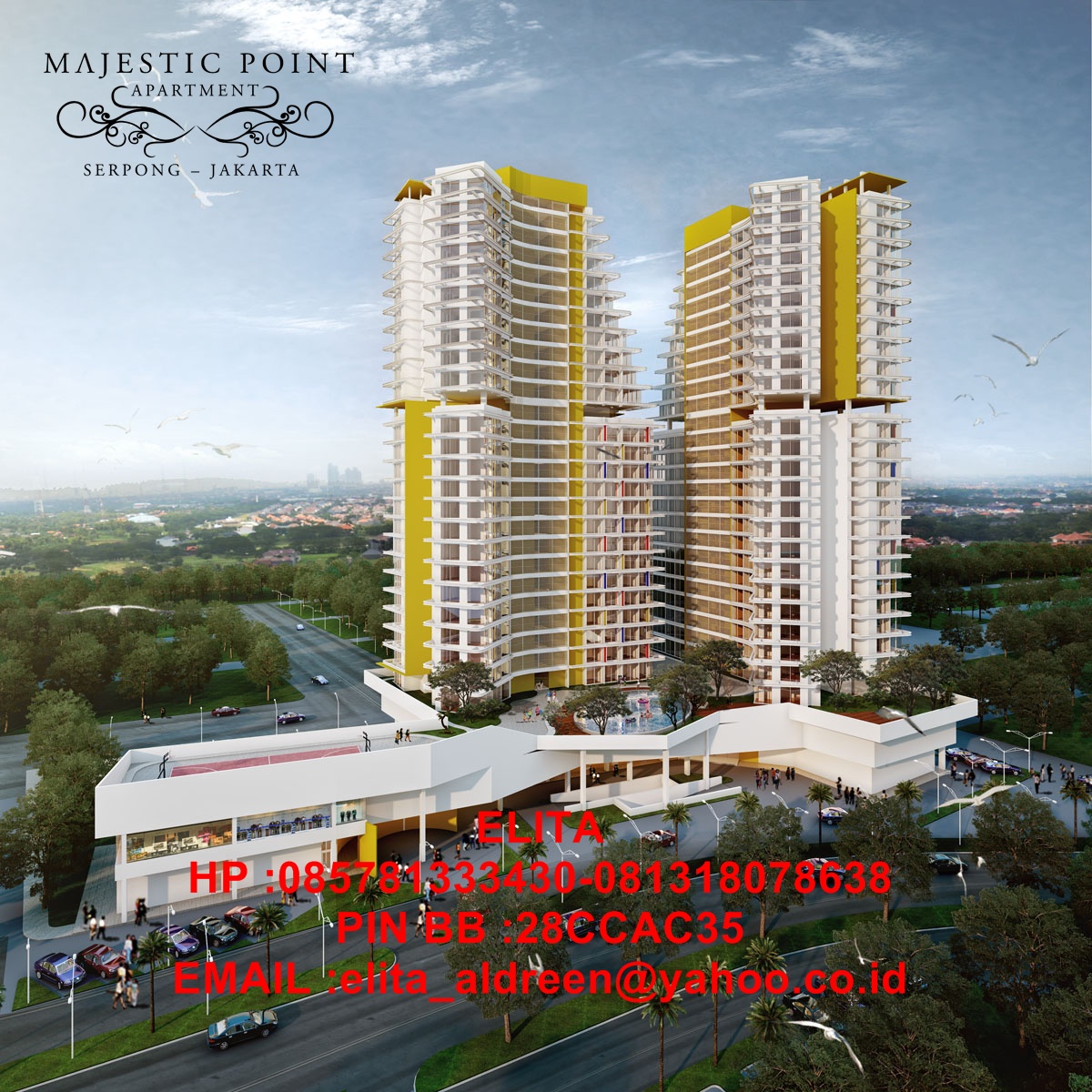 Apartement Majestic Point Serpong - Jakarta | Investasi Terbaik