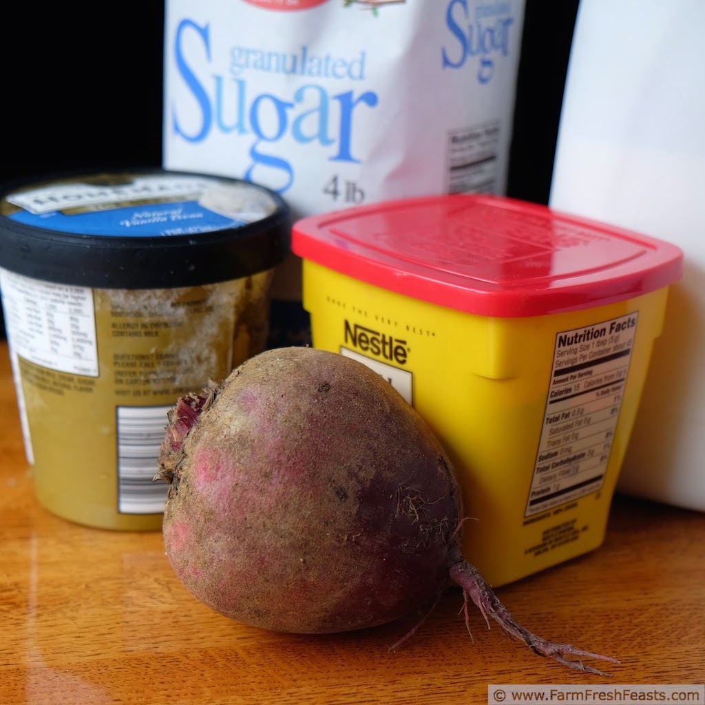 Farm Fresh Feasts: Chocolate Beet Milkshake (#IceCreamWeek)