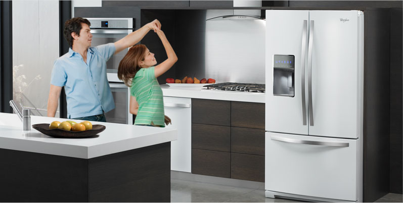 DesigningLuxury.com: Whirlpool's CoolVox Hi-Fi Fridge