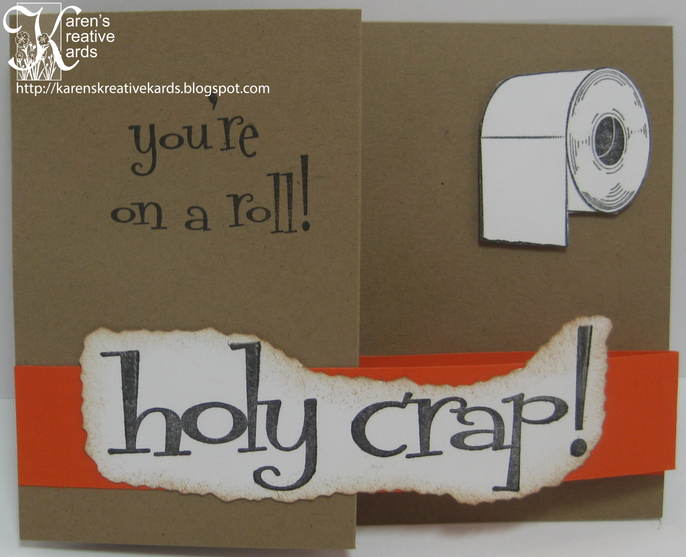 Karen's Kreative Kards: Holy Crap! It's a Blog Hop!