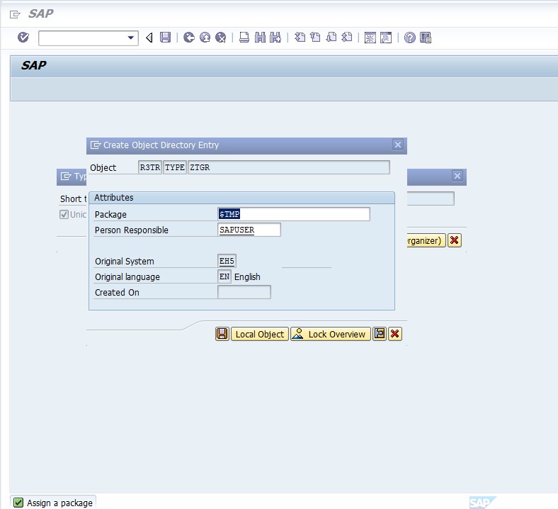 Creating Type Group in SAP ABAP