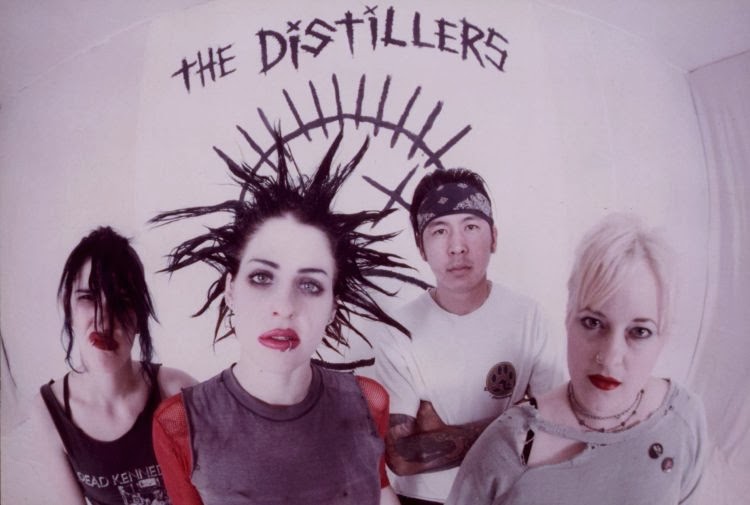 PUNK METAL ROCK BANDS : The Distillers - 2000 - The Distillers