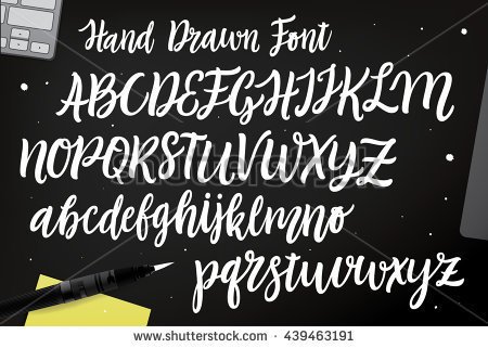 bukan asal blog: Kumpulan Font untuk Hand Lettering