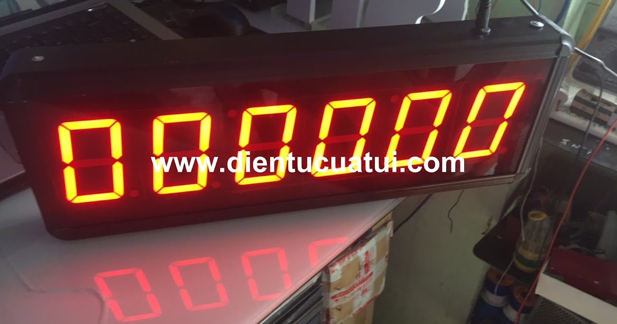 Đồng hồ đếm ngược Giờ : Phút : Giây - Có còi báo hiệu hết giờ