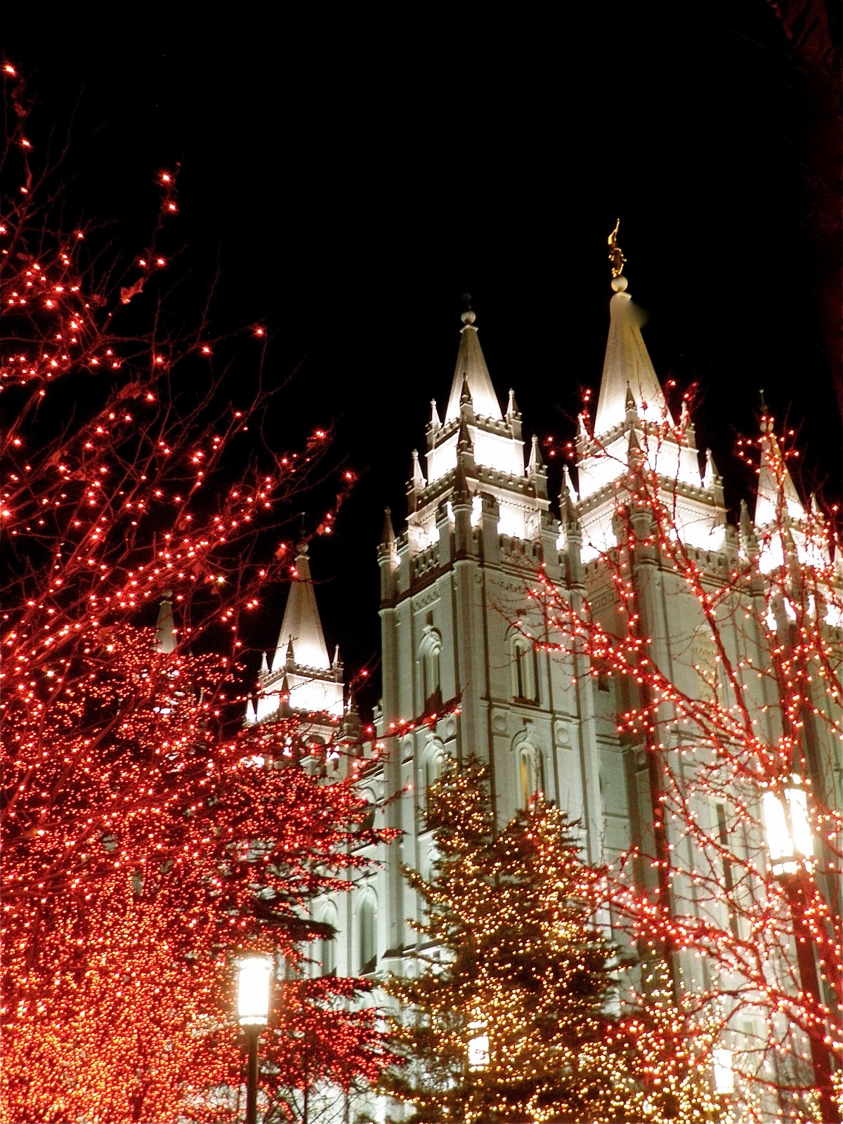 deanna time: CHRISTMAS LIGHTS AT TEMPLE SQUARE