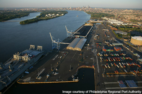 Port of Philadelphia ~ Mighty-Ships.com