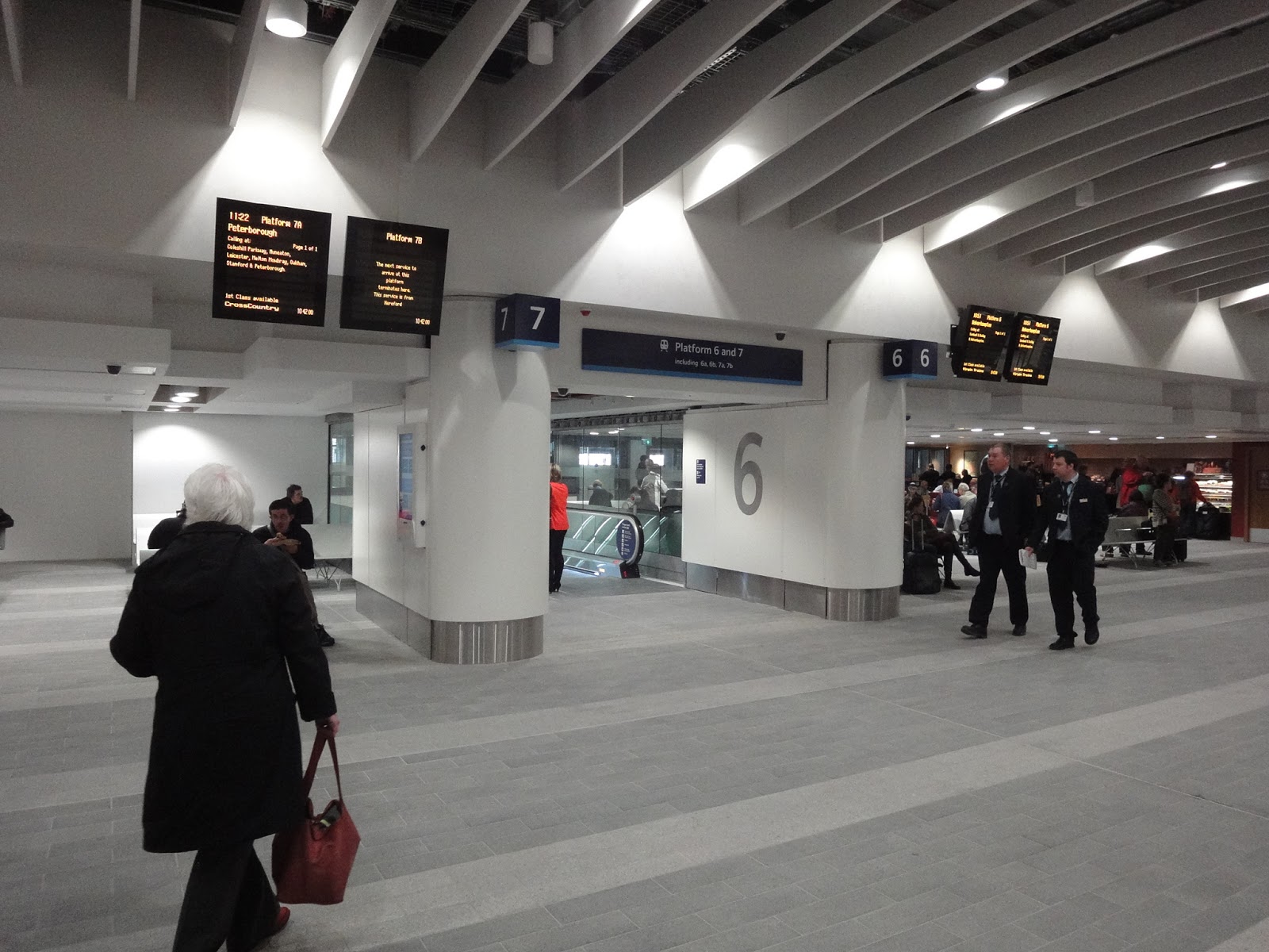New Start New Street - station concourse changeover