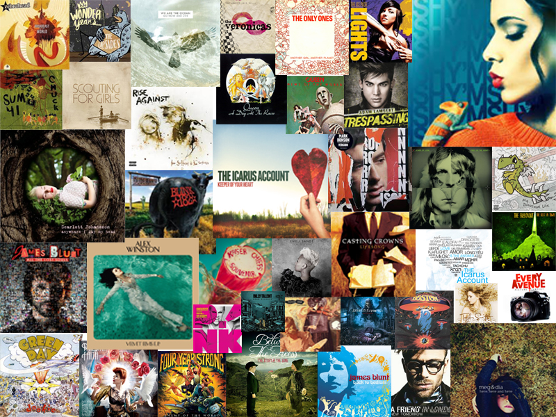 Izzy&Hannah: Inspirational Album Covers