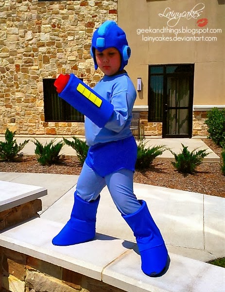 Lainycakes: Parenting done right! Kiddo Mega Man Cosplay.