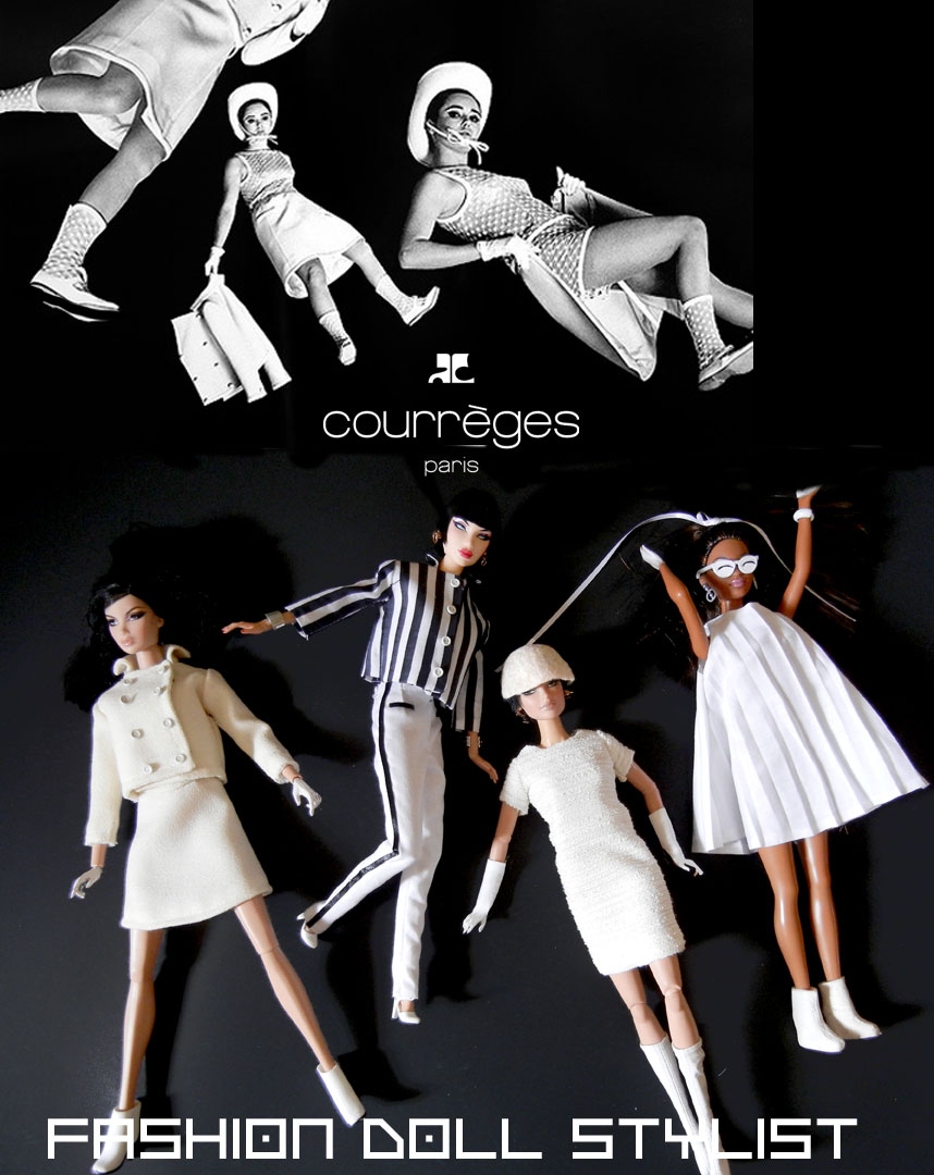 Fashion Doll Stylist: Back to the Future: Homage to Andre Courreges