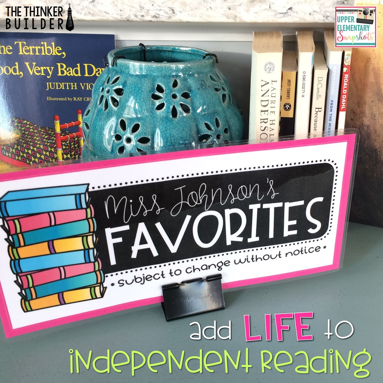 A Simple Way to Give Independent Reading a Boost | Upper Elementary ...