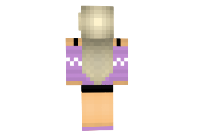 Lavender Sweater Girl Skin for Minecraft ~ Minecraft girl skins hot ...