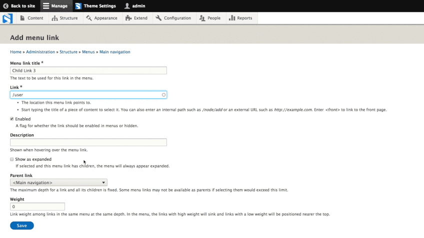 How to create Dropdown Menus in Drupal 8? - BloggerSpice: SEO Training ... How to create Dropdown Menus in Drupal 8? - BloggerSpice: SEO Training ...
