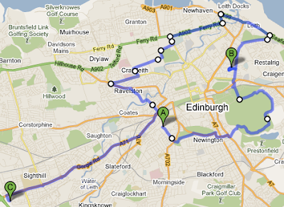 Edinburgh Moonwalk 2011