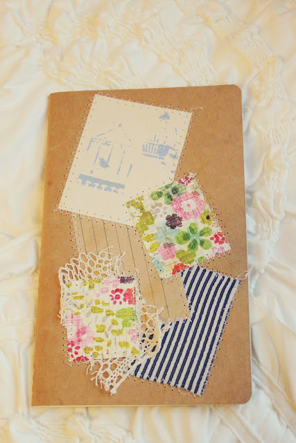 DIY Fabric Scrap Journals - Michaela Noelle Designs