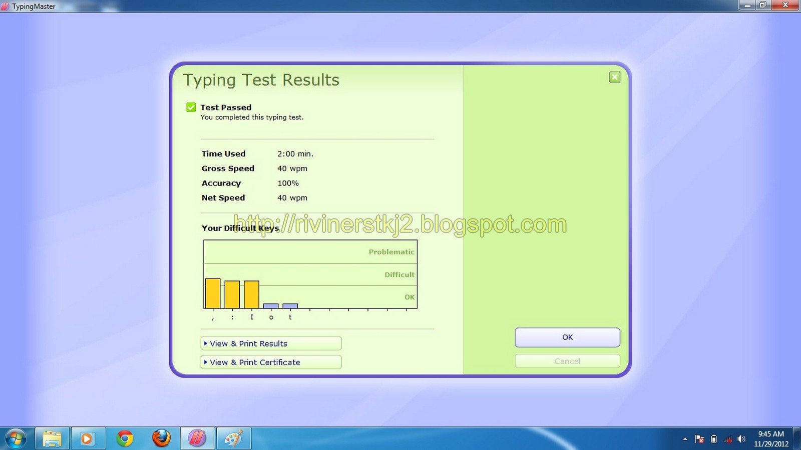 Information Technology: Mengetik 10 Jari Dengan Typing Master