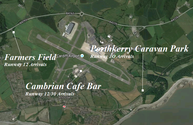 Touchdown Aviation Photography: Picture Locations - Cardiff Airport ...